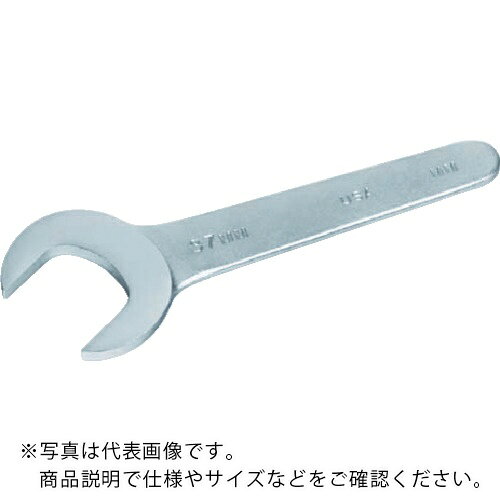 特長：超薄口タイプのスパナです。ジャムナットや狭い箇所での作業に適しています。機械工具などの整備にも使用できます。用途：技術者向け。メンテナンス業者。仕様：二面幅寸法(mm)：19全長(mm)：159厚さ(mm)：6.35オフセット：30°...