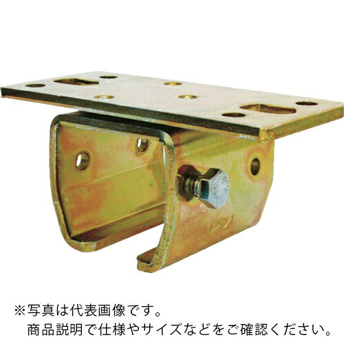 用途：天井面にレールを取り付ける金具。ドアハンガー用の一連タイプの天井受。仕様：品名：天井受一連適合レール：27号欧州規格EN1527適合品材質／仕上：スチール（電解めっき処理）　●代表画像について 商品によっては、代表画像を使用している場...