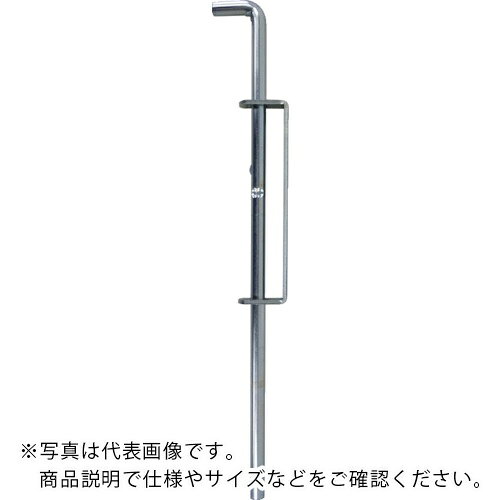 特長：門扉の固定に使用します。用途：工場の門扉など仕様：丸棒径(φ)：13NewHikari　ユニクロ門落し13×450材質／仕上：本体：鉄　ユニクロメッキ仕上　●代表画像について 商品によっては、代表画像を使用している場合がございます。 ...
