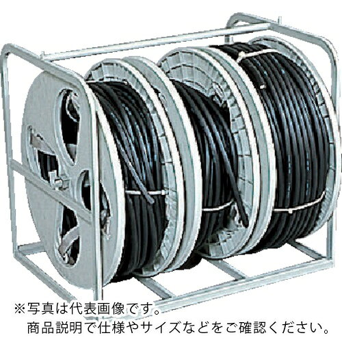 特長：電線をドラムに巻き替える必要がなく、ドラム巻不要です。(電線メーカーから購入してきた束巻のまま装着できます)多数複数の電線の収納、引出しが楽々できます。マジックテープで電線の内径および幅に関係なく、早く、もつれず、緩まず、キッチリ装着...