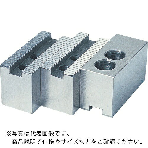 特長：修正削りが容易で、しかも適当な硬さを持っているS45C鋼を使用しています。再取り付け後の復元精度（芯振れ）の低下とマスタージョウの取り付けゆがみが生じる原因などの点を十分考慮して綿密な加工を施しています。仕様：チャック外径(インチ)：...