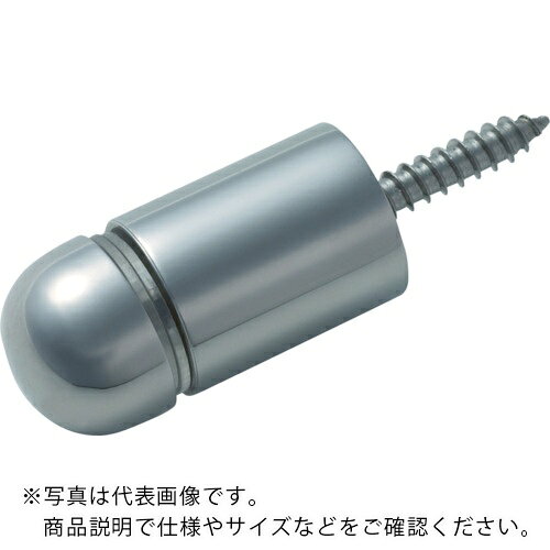 特長：壁面とサインとの間にスペーサーを使用することで、壁面からサインを浮かせて取り付けることが可能です。用途：飲食店、美容室などのメニューボードや案内板など。仕様：胴部高さ(mm)：20取付物穴径(mm)：6ナット頭部(mm)径×高さ：12...