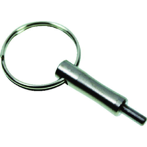 用途：セキュリティーサインナット専用鍵仕様：頭部径(mm)：5差込径(mm)：2.4全長(mm)：24TRUSCO　セキュリティサインナット用鍵　1個入材質／仕上：本体：鋼(艶消しニッケルメッキ仕上げ)リング：鋼(ニッケルメッキ仕上げ)注意...