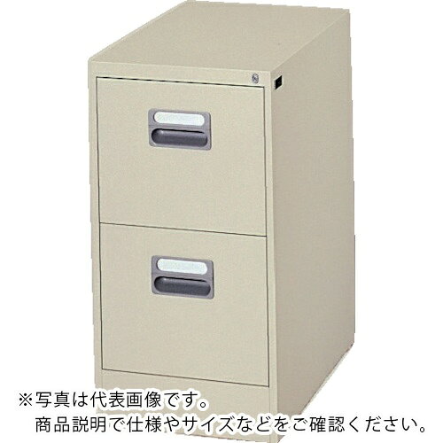 特長：使い勝手を高める多彩な機能を備えたファイリングキャビネットです。1か所のロックで全引き出しが同時に施錠できるオールロック式です。仕様：間口(mm)：387奥行(mm)：620高さ(mm)：740色：ライトグレータイプ：A4横用(1列2...