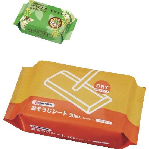 特長：お手軽価格のおそうじシートです。仕様：シートサイズ(mm)：200×300種別：ドライタイプ1パック入数(枚)：301パック入数：30枚材質／仕上：ポリエステル注意：パッケージデザインは順次変更となります。　●代表画像について 商品に...