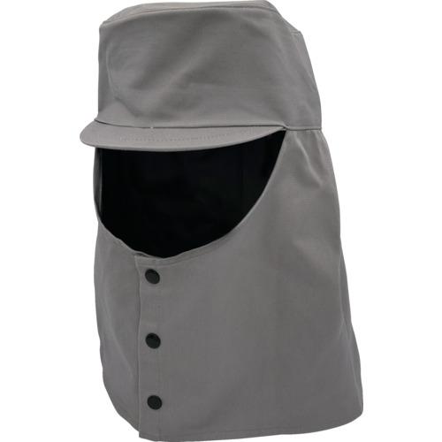特長：汚れの目立たないグレー色で上部が平らなツバ付きタイプです。首元までカバーするタイプです。仕様：タイプ：2号頭囲×丈(mm)：570×350長さ×頭周（mm）：350×570燃えにくい綿製材質／仕上：綿　●代表画像について 商品によって...