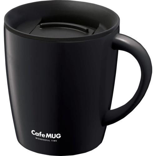 特長：飲み物を保温、保冷できます。フタ付なので衛生的です。用途：マグカップとして。仕様：容量(L)：0.33容量(ml)：330幅(mm)：123直径(mm)：93高さ(mm)：103奥行(mm)：123色：ブラック材質／仕上：本体：ステン...