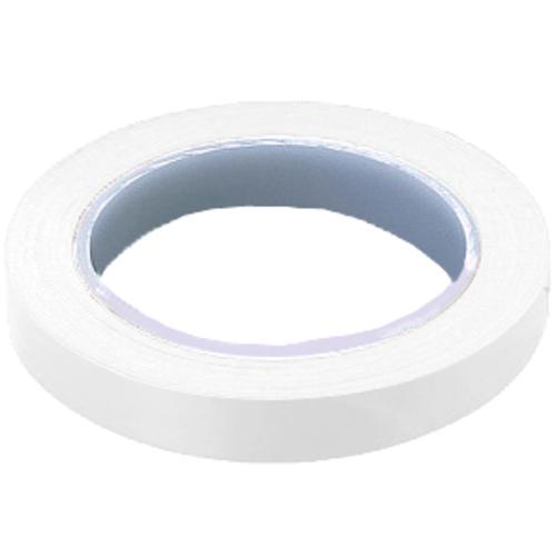 特長：PVC（塩化ビニル樹脂）テープの表面をPET加工してあるので、強度に優れています。台車の通過にも耐えられる商品です。はがした後の糊残りも少なく、綺麗にはがせます。用途：クリーンルーム内の区域分け等に。仕様：色：白幅(mm)：12長さ(...