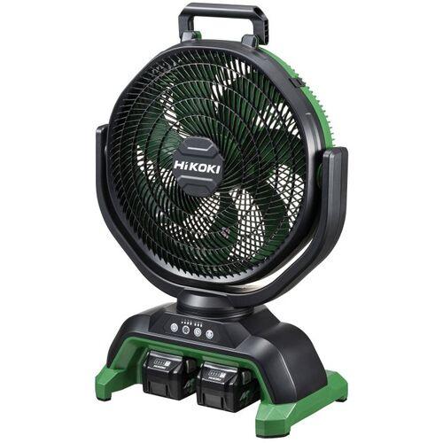 特長：330mmの大径ファンで広い現場にパワフル送風が可能な18Vコードレスファンです。7枚羽根により静かで滑らかな風当りです。電池2個挿しで長時間運転が可能です。1個挿しでも使用可能です。上下角度調整＋自動首振り機能付で思い通りの風向きに...