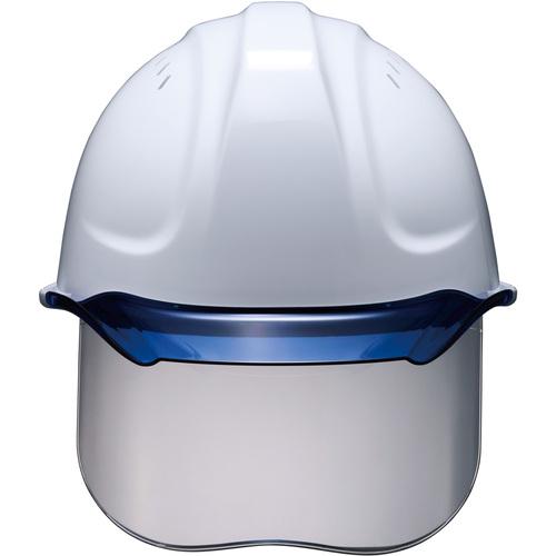 特長：発泡スチロールに変わり樹脂製の衝撃吸収ライナーを採用しました。ヘルメット内部に空間が広がり、衝撃吸収性能はそのままに格段に通気性が向上しました。発泡ライナー装着時と比べ温度差-8℃を実現しました。柔らかくかぶり心地の良いテープ内装です...