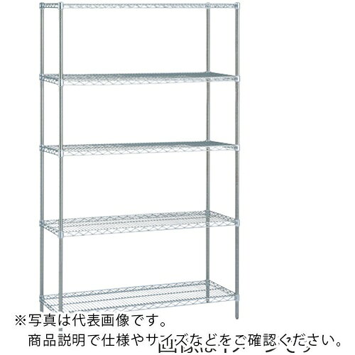 特長：全てのパーツがSUS304（18-8）ステンレス製ユニットが登場。耐錆、耐薬品性にも優れ、より厳しい条件下や衛生管理が求められる現場に最適。棚板（ステンレスエレクター・シェルフ）仕様：間口(mm)：1212奥行(mm)：460高さ(m...