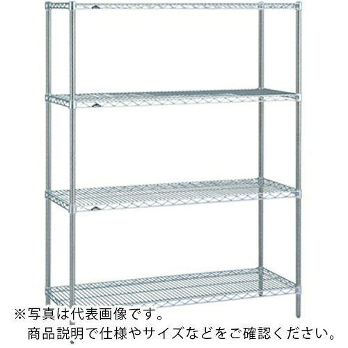 特長：全てのパーツがSUS304（18-8）ステンレス製ユニットが登場。耐錆、耐薬品性にも優れ、より厳しい条件下や衛生管理が求められる現場に最適。棚板（ステンレスエレクター・シェルフ）仕様：間口(mm)：1062奥行(mm)：613高さ(m...