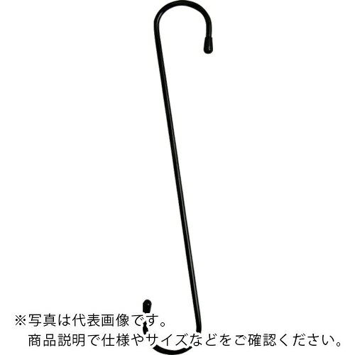 特長：被覆線ですのでサビ難く、相手側にキズをつけません。ベーシックなパーツで安価です。用途：物の吊り下げ、引っ掛けとして。仕様：使用荷重(kN)：0.11D(mm)：5L(mm)：300S(mm)：38材質／仕上：フック部分：鉄(塩ビ皮膜)...