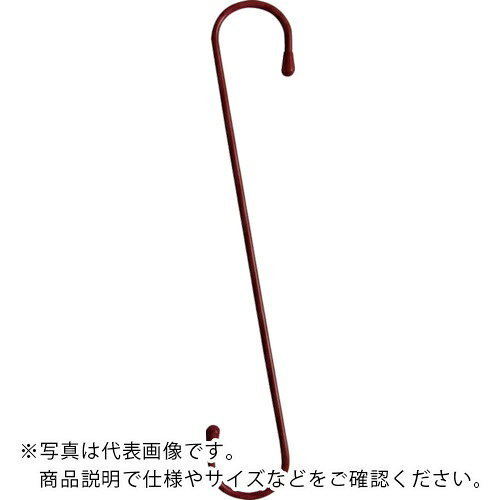 特長：被覆線ですのでサビ難く、相手側にキズをつけません。ベーシックなパーツで安価です。用途：物の吊り下げ、引っ掛けとして。仕様：使用荷重(kN)：0.11D(mm)：5L(mm)：300S(mm)：38材質／仕上：フック部分：鉄(塩ビ皮膜)...
