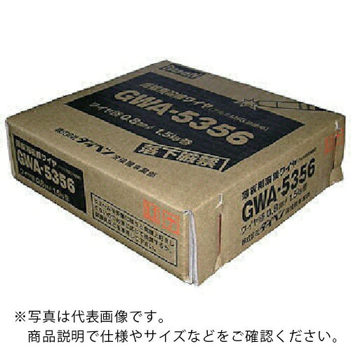 特長：54ミリ幅の小巻リール、1.5kg巻です余さずに使い切れます用途：MIG溶接ワイヤアルミ合金の溶接仕様：ワイヤー径(mm)：φ0.8巻重量(kg)：1.5銘柄名称：GWA-5356最小お取引単位：1巻(1.5kg)　●メーカー取寄商品...