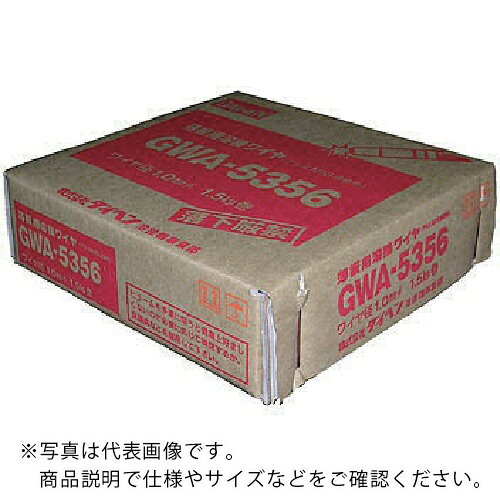 特長：54ミリ幅の小巻リール、1.5kg巻です余さずに使い切れます用途：MIG溶接ワイヤアルミ合金の溶接仕様：ワイヤー径(mm)：φ1.0巻重量(kg)：1.5銘柄名称：GWA-5356最小お取引単位：1巻(1.5kg)　●メーカー取寄商品...