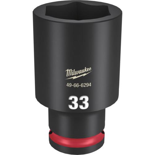 特長：Milwaukeeロゴ、型番はレーザーエッチングです。サイズ表記は彫り込み＆インク注入で識別が用意です。用途：アクセサリー仕様：差込角(mm)：12.7対辺寸法(mm)：33全長(mm)：78鍛造製法により高トルクに対応した強度と耐久...