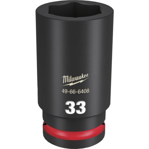 特長：Milwaukeeロゴ、型番はレーザーエッチングです。サイズ表記は彫り込み＆インク注入で識別が用意です。用途：アクセサリー仕様：差込角(mm)：19対辺寸法(mm)：33全長(mm)：90鍛造製法により高トルクに対応した強度と耐久性を...