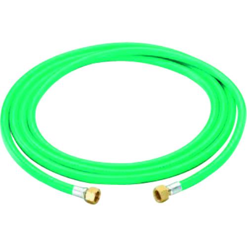 特長：窒素用耐圧ホースです。仕様：長さ30m常用圧力…5.5MPa：1/4″フレア(ストレート)×1/4″フレア(45°ムシ押し付)　●代表画像について 商品によっては、代表画像を使用している場合がございます。 商品のカラー、サイズなどが異...