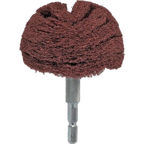 特長：ナイロン不織布を圧縮積層させた研磨バフ。金属・木材の研磨に使用します。仕様：外径(mm)：70軸径(mm)：六角軸（対辺6.35）最高使用回転数(rpm)：5000砥材：A粒度(#)：320相当　●代表画像について 商品によっては、代...