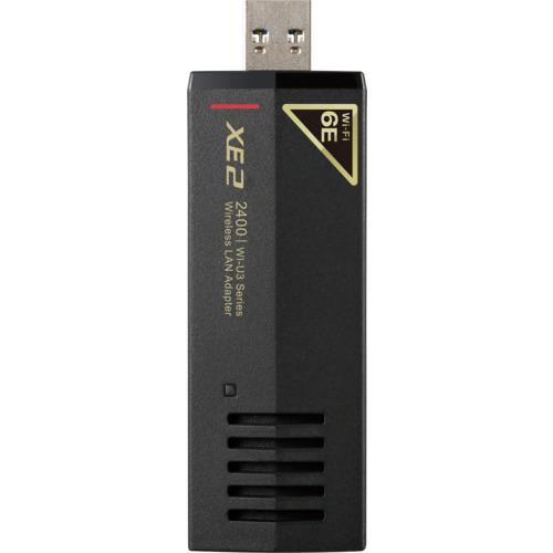 特長：お使いのパソコンを「Wi-Fi 6E(11ax)」にアップグレード USB端子に装着して高速化 3つの周波数帯に対応 最大転送速度が6GHz/5GHzでWi-Fi 5の約2.7倍に向上 よりたくさん同時につながる ワイドバンド 6GH...