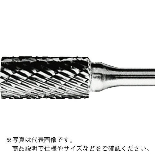 特長：独自開発の刃形状により、高速回転使用時にバーが不用意に被切削物に喰いこんでしまうことがないため、滑らかに加工でき能力アップに貢献します。用途：仕様：形状：円筒型(シングルカット)刃径(mm)：6.3刃長(mm)：12.7軸径(mm)：...