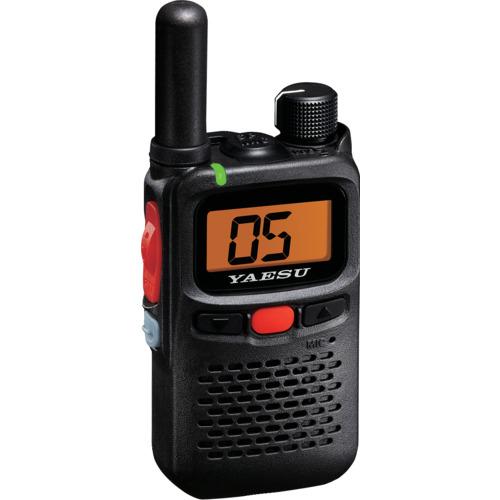 特長：混信回避機能ヤエスコネクト搭載（混信があっても自動で回避）です。ワンクリックハンズフリー機能です。エリアリサーチ機能（あらかじめ混信が少ないチャンネルを自動選択）です。クラス最高の防塵・防水性能(IP68)です。単3アルカリ乾電池1本...