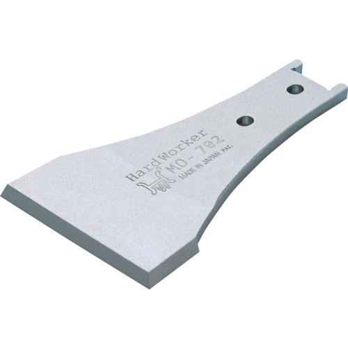 特長：炭素工具鋼のSK材を使用したスパッタ除去用ケレン棒の替刃です。溶接、溶断時に発生する母材のスパッタや、スラグ、バリ、ノロを除去できます。厚みが6mmの本体を使用し、刃先から約30mmの部分を高周波焼入れを施して高硬度に仕上げています。...