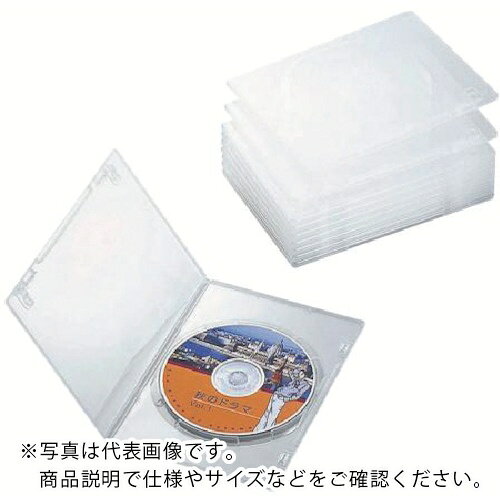 特長：分類に便利な背ラベル・アイコンシール付です。ワンプッシュ式で取り出しカンタン、DVDに無理な力がかかりません。 ブックレットも収納できます。軽くて割れにくいポリプロピレン樹脂製です。 セルDVDとサイズを揃えてスッキリ収納できます。 ...