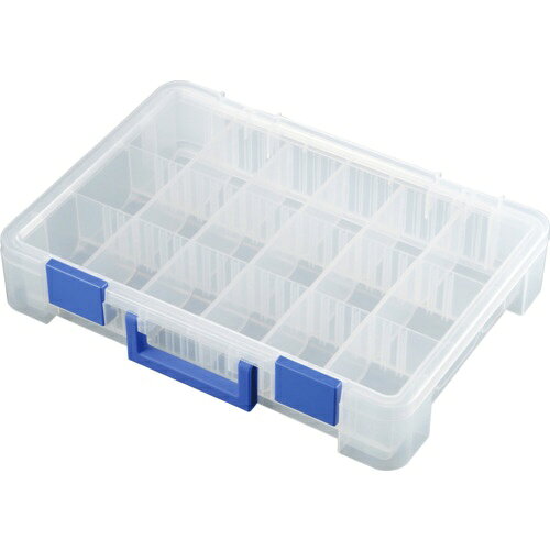 特長：用途に合わせて移動できる仕切り付きです。細かいネジや部品などが取り出しやすい底部角のカーブ形状です。移動、持ち運びに便利なハンドル付きです。アステージ製品＃13、＃25サイズのコンテナに積み重ねできます。DIY工具や釣具など用途に合わ...