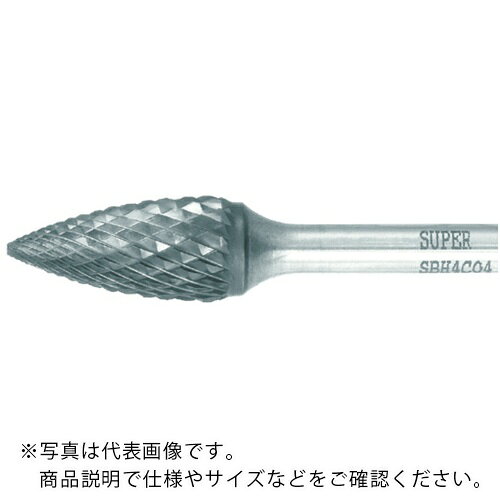特長：アルミナコーティング（TiAIN）の高硬度、優れた切削力を誇ります。重切削に適した刃形状になっています。高硬度鋼（〜55HRC）・SUSの切削に最適です。用途：難削材の切削に最適。仕様：形状：ポイント型刃径(mm)：9.5刃長(mm)...