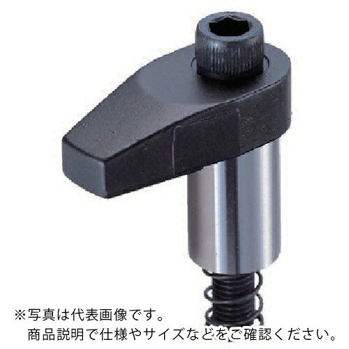 特長：小スペースのクランプです。BJ530(フックホルダー)が用意されています。仕様：フッククランプ材質／仕上：SCM435 焼入焼戻 黒染め 研磨仕上注意：北海道・沖縄運賃1500円　●代表画像について 商品によっては、代表画像を使用して...