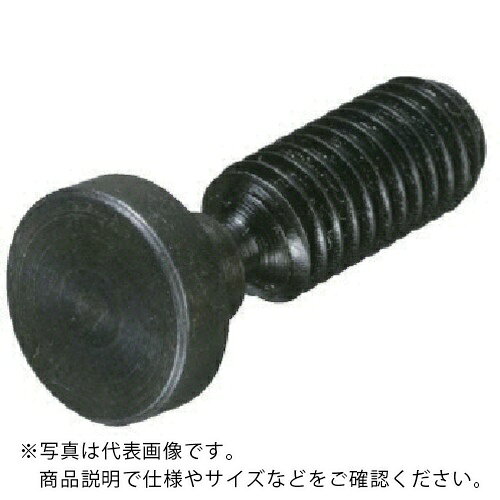 特長：スイベルスクリューです。先端パッドは逆ネジ仕様です。仕様：長さ(mm)：52幅(mm)：19ねじ寸法：M12×1.75ねじ寸法：M12×1.75幅×長さ(mm)：19×52スイベルスクリュー材質／仕上：ボルト：SUM24L 浸炭焼入 ...
