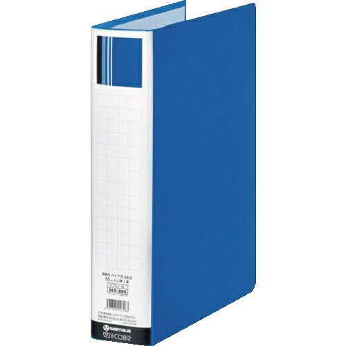 特長：左右どちらからでも書類を入れることのできる両開きとじ具のパイプ式ファイルです。インデックスは付いておりません。仕様：用紙サイズ：A4-Sとじ厚(mm)：50収納数(枚)：500色：青穴数：2穴穴間隔(mm)：80縦(mm)：307横(...