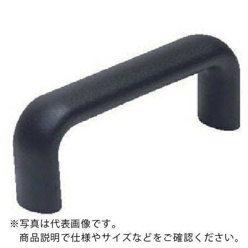 特長：底部のメネジで裏から取り付けます。仕様：全長(mm)：166全高(mm)：56ねじ寸法：M8×1.25ねじ深さ(mm)：13取付ピッチ(mm)：150材質／仕上：グリップ：ポリプロピレンインサート:黄銅（カドミウム低減材）　●代表画像...