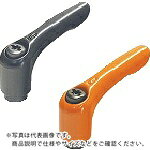 仕様：ねじ寸法：M10×1.5ねじ長さ(mm)：60回し半径(mm)：80色：ブラッククランプレバー材質／仕上：レバー：亜鉛ダイキャスト(ZDC1) 塗装 ブラックねじ：SUM22L 四三酸化鉄皮膜　●代表画像について 商品によっては、代表...