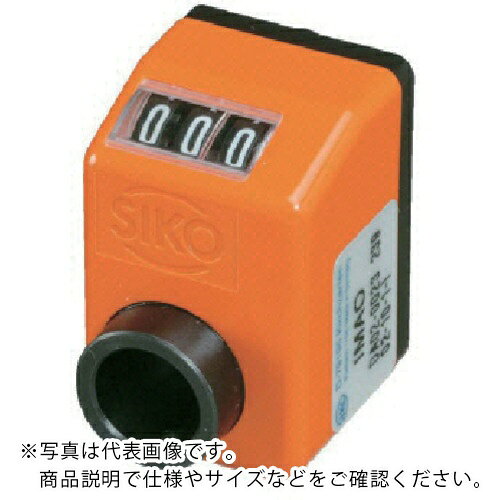 特長：軽量で超小型のデジタルポジションインジケーターです。仕様：送りネジのピッチ：1許容回転数(min［［の−1乗］］)：500シャフト穴径φ10mm文字高さ4mm材質／仕上：ポリアミド(6ナイロン) オレンジ注意：起動時は許容転回数の1/...