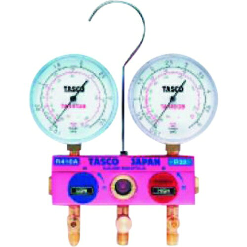 仕様：圧力表示(MPa)：0.1〜3.8(TA141GB)マニホールド：ゲージ取付ネジ…1/8″NPT：ホース接続ポート…5/16″フレア(TA122GB)(TA122GBH)セット内容／付属品：92cm（赤・青・黄）（TA132AA）　●...