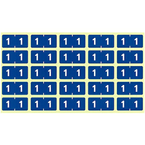 特長：カルテフォルダーの見出し紙用ラベルです。用途：ナンバリングに。仕様：色：青面付：251パック内：250ラベルサイズ(mm)縦：15ラベルサイズ(mm)横：30シートサイズ：93×165材質／仕上：紙（P.P.コーティング）　●メーカー...