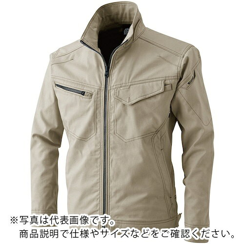 特長：綿100％の風合いで耐久性に優れたワークウェア仕様：色：ベージュサイズ：L材質／仕上：綿80％ポリエステル20％　●メーカー取寄商品について 本商品はメーカーからの取寄商品となります。 納期は、メーカー確認後、メールでご連絡させて頂き...