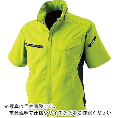 特長：制電対応の高通気ワークウェア仕様：色：ライトグリーンサイズ：5L材質／仕上：ポリエステル90％綿10％　●メーカー取寄商品について 本商品はメーカーからの取寄商品となります。 納期は、メーカー確認後、メールでご連絡させて頂きます。 在...