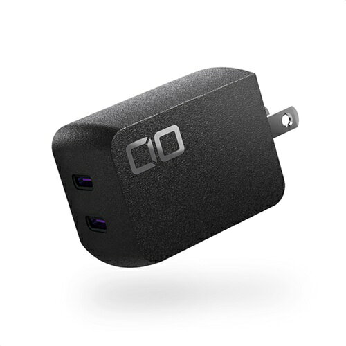 特長：67W 2ポート GaN急速充電器用途：これまでの2ポート、USB-C単ポート最大出力65WクラスのUSB充電器では考えられないほどの小型化が実現。（本品は最大67W出力対応です）コンセントに挿しても他の充電器に干渉しづらいサイズで、...