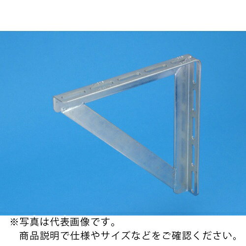 特長：ステーが溶接してあり、L型ブラケットより丈夫です。2辺が同じ長さなので、上下左右どちらの向きにも使用できます。用途：壁面の配管支持に使用するブラケットです。仕様：サイズ：400×400mmL-50材質／仕上：鋼板表面仕上：UN…ユニク...