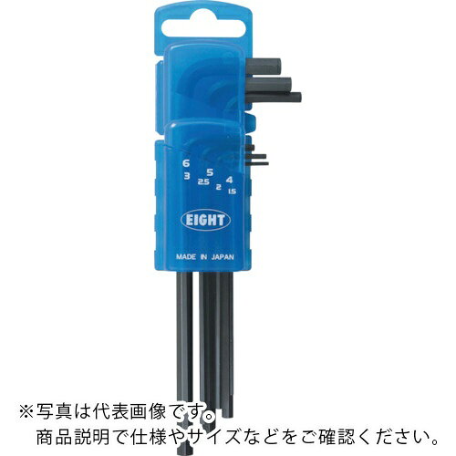 特長：ISO・JIS規格を上回るよう、設計・製作されている「プロ向け」の製品です。ドアホルダーはレンチとホルダーの抵抗が無く、出し入れが楽です。使用後は、扉を閉めるだけでレンチが元通りの向きに揃います。用途：六角穴付ボルト類の締結用に。仕様...