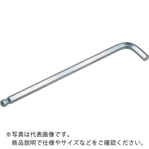特長：テーパーヘッドは本締に使える様、耐久性と耐摩性を一段と向上しました。従来のボールポイントに比べ10から20％ねじり強度が高く、傾けての使用（0から20°）で特に効果を発揮します。用途：六角穴付ボルト類の締結用に。仕様：首下寸法(mm)...