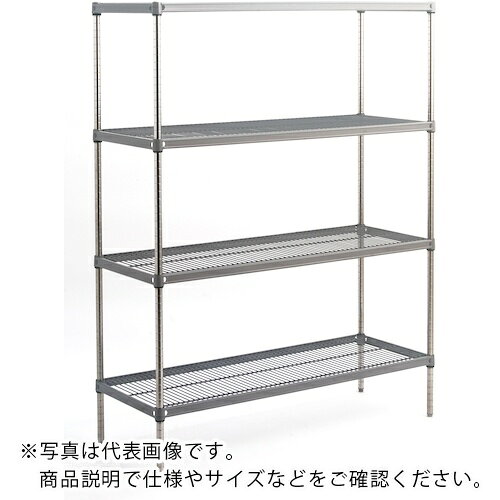 特長：環境に配慮したパウダーコーティングのスチール製メッシュシェルフです。仕様：間口(mm)：760奥行(mm)：460高さ(mm)：1900棚段数(段)：5組立式　●メーカー取寄商品について 本商品はメーカーからの取寄商品となります。 納...