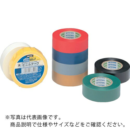 特長：JIS　C2336（電気絶縁用ポリ塩化ビニル粘着テープ）適合品です。用途：各種電気コードの被覆補修、補強に。仕様：色：クリア幅(mm)：19長さ(m)：10厚さ(mm)：0.2粘着力(mm)：3.6N/20手で切断可能材質／仕上：塩化...