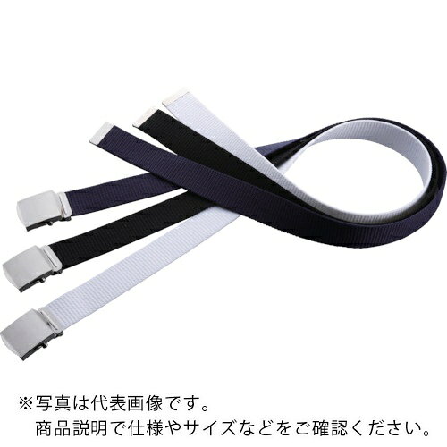 特長：ほど良い使い心地の綿製40mm幅ベルトです。用途：作業用ベルト仕様：色：紺長さ(mm)：1130ウエスト(cm)：10040mm幅材質／仕上：ベルト：綿バックル：スチール　●メーカー取寄商品について 本商品はメーカーからの取寄商品とな...