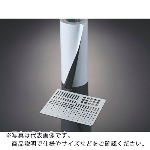 特長：耐候性に優れた表面保護フィルムです。用途：ステンレスやアルミ等の金属板の保護。仕様：色：白/黒幅(mm)：1020長さ(m)：100厚さ(mm)：0.095粘着力(N/25mm)：1.6材質／仕上：基材:ポリプロピレン粘着剤:ゴム系　...