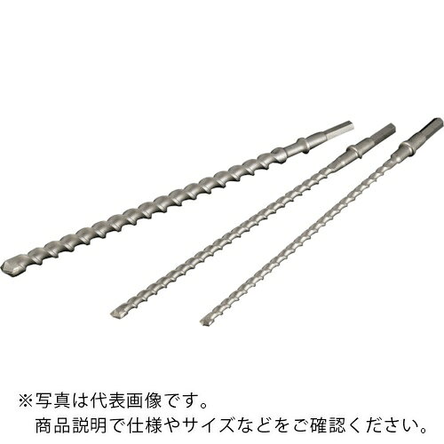特長：ハンマードリルのパワーをスムーズに刃先に伝達する構造によりスピーディーな穴あけが可能です。ハンマードリルチャック部への防塵性を高めた独自のシャンク形状です。コンクリート、石材、ブロック、レンガ、岩石等への穴あけ作業に使います。ハンマー...